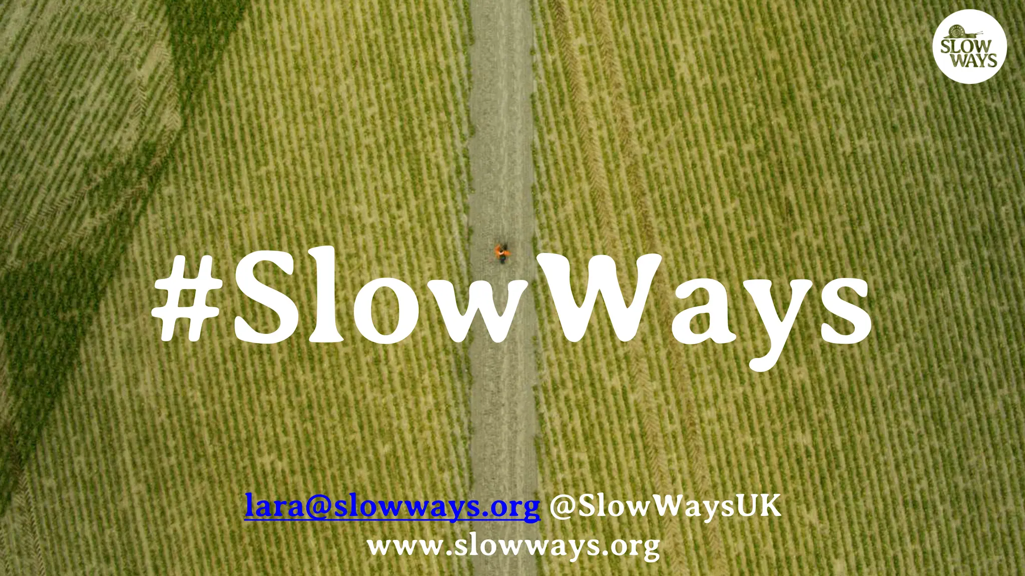 Lara Kramer - Walking the Slow Way: Connecting Towns & Villages | PPTX