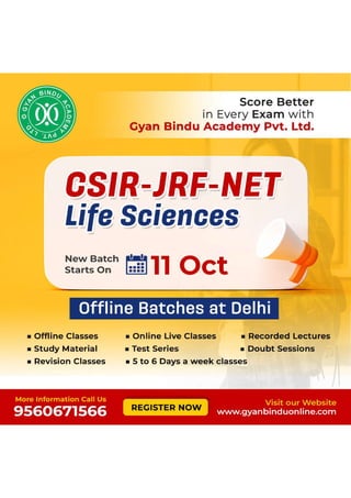 Top 5 Golden Key Of CSIR Net Life Science Preparation | PDF