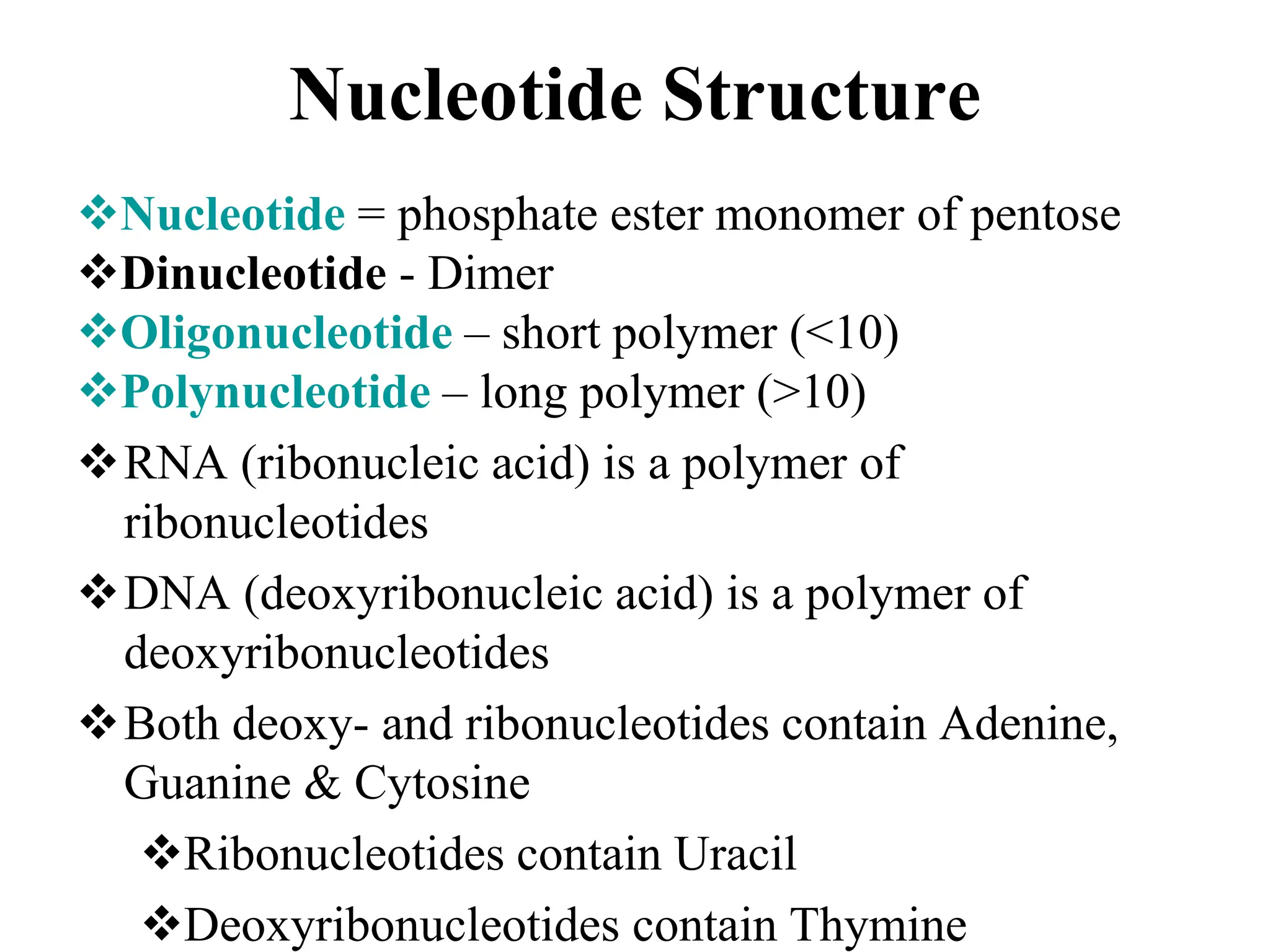 1. Nucleotides and the nucleic acids-1.ppt