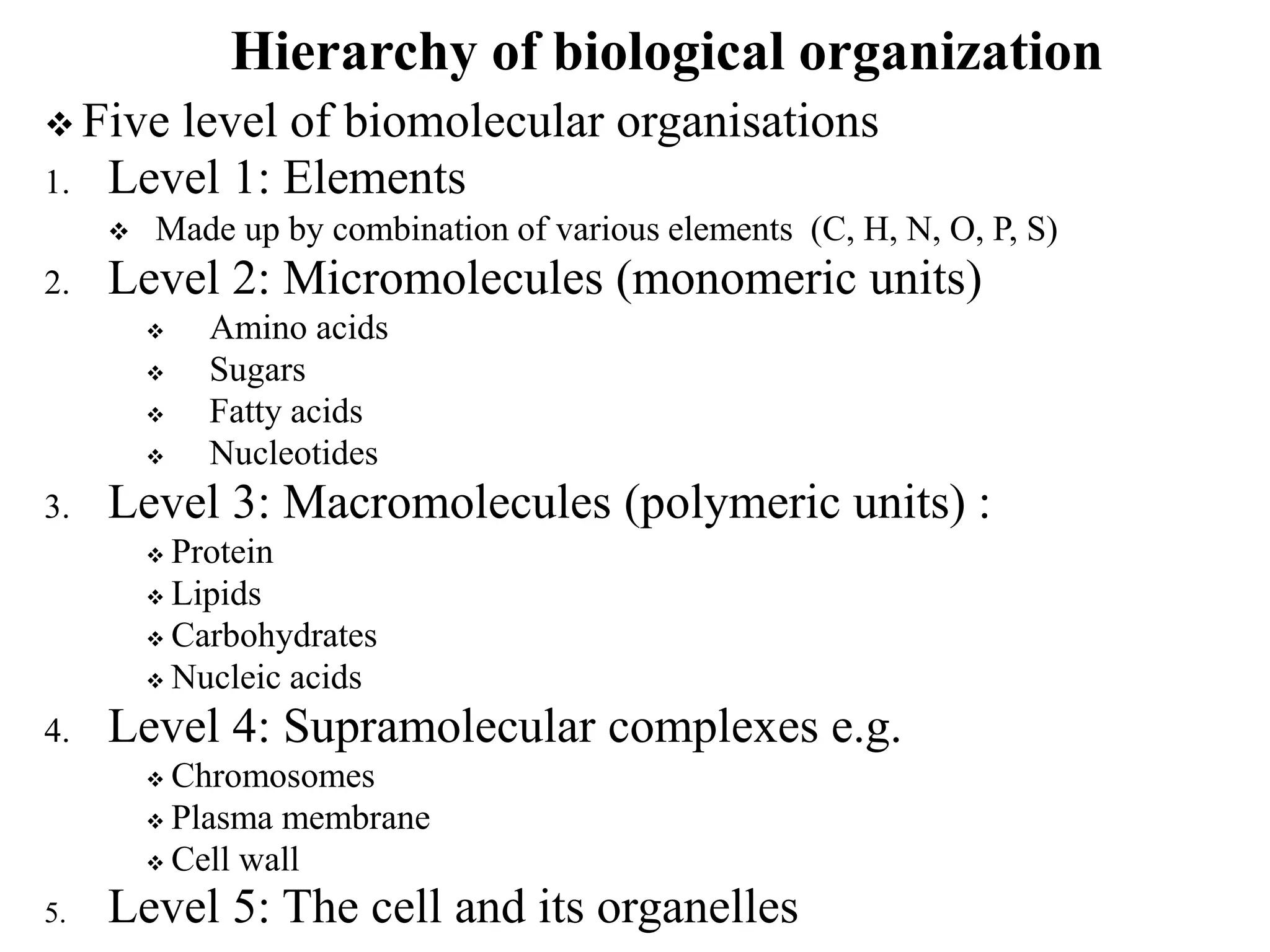 1. Introduction to structure of biomolecules lecture Lecture 2-1.pptx