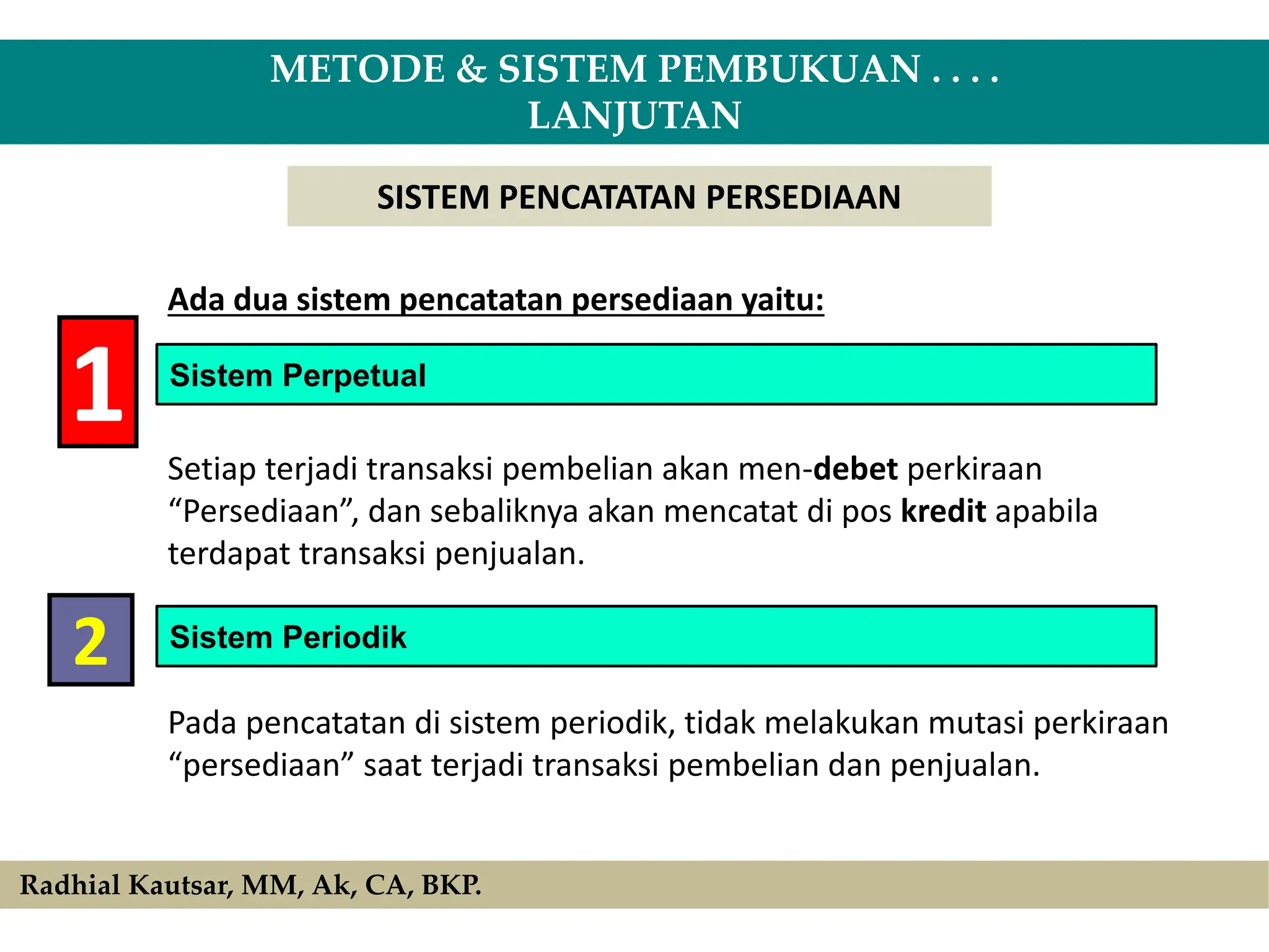 1. Pembukuan dan Pencatatan 290817.ppt