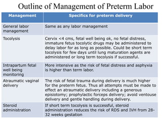 1.Preterm labor and Prematurity2.ppt