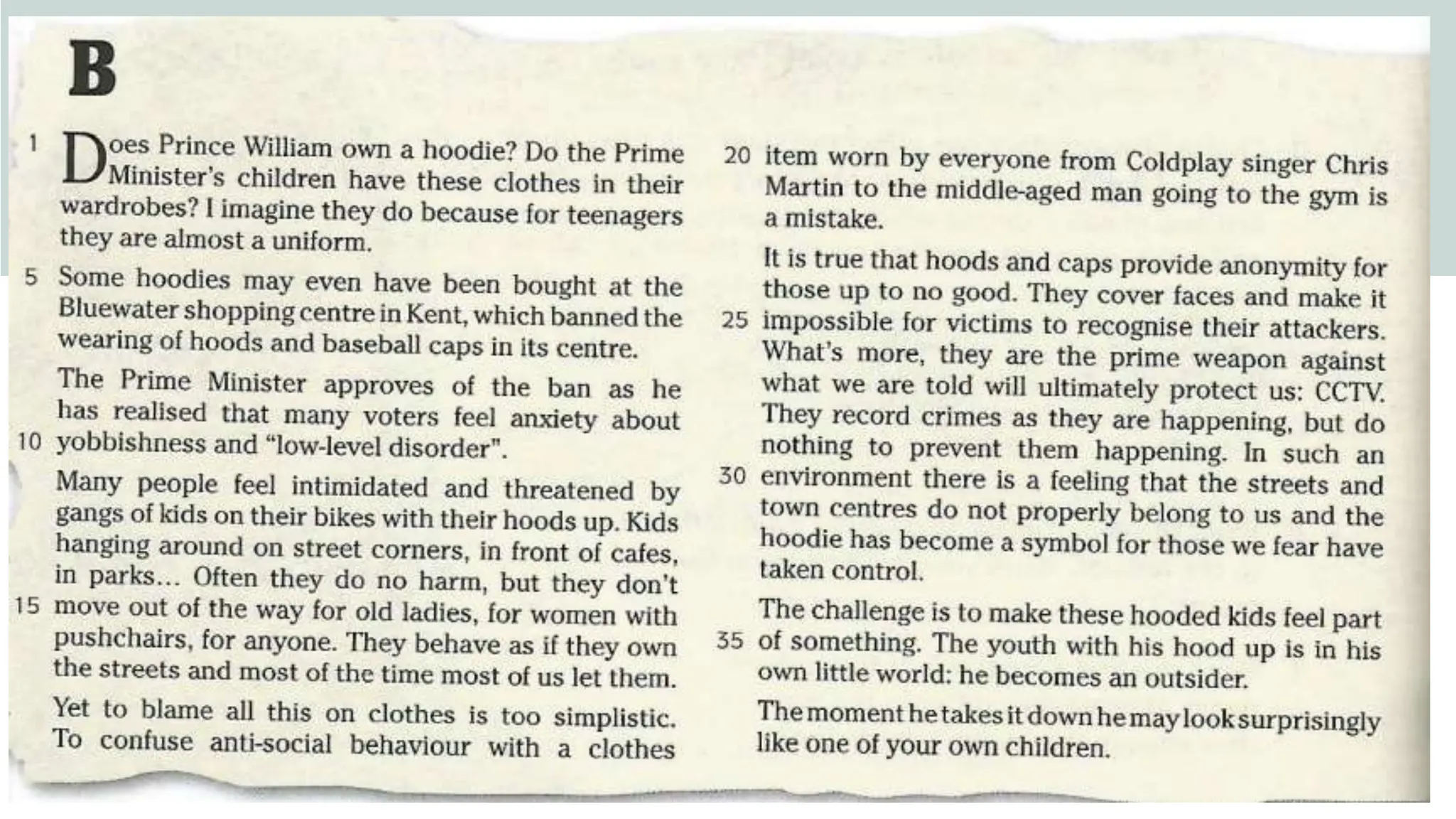 1. ENGLISH IN JOURNALISM - WRITING HEADLINES AND ANALYZING NEWSPAPER ...