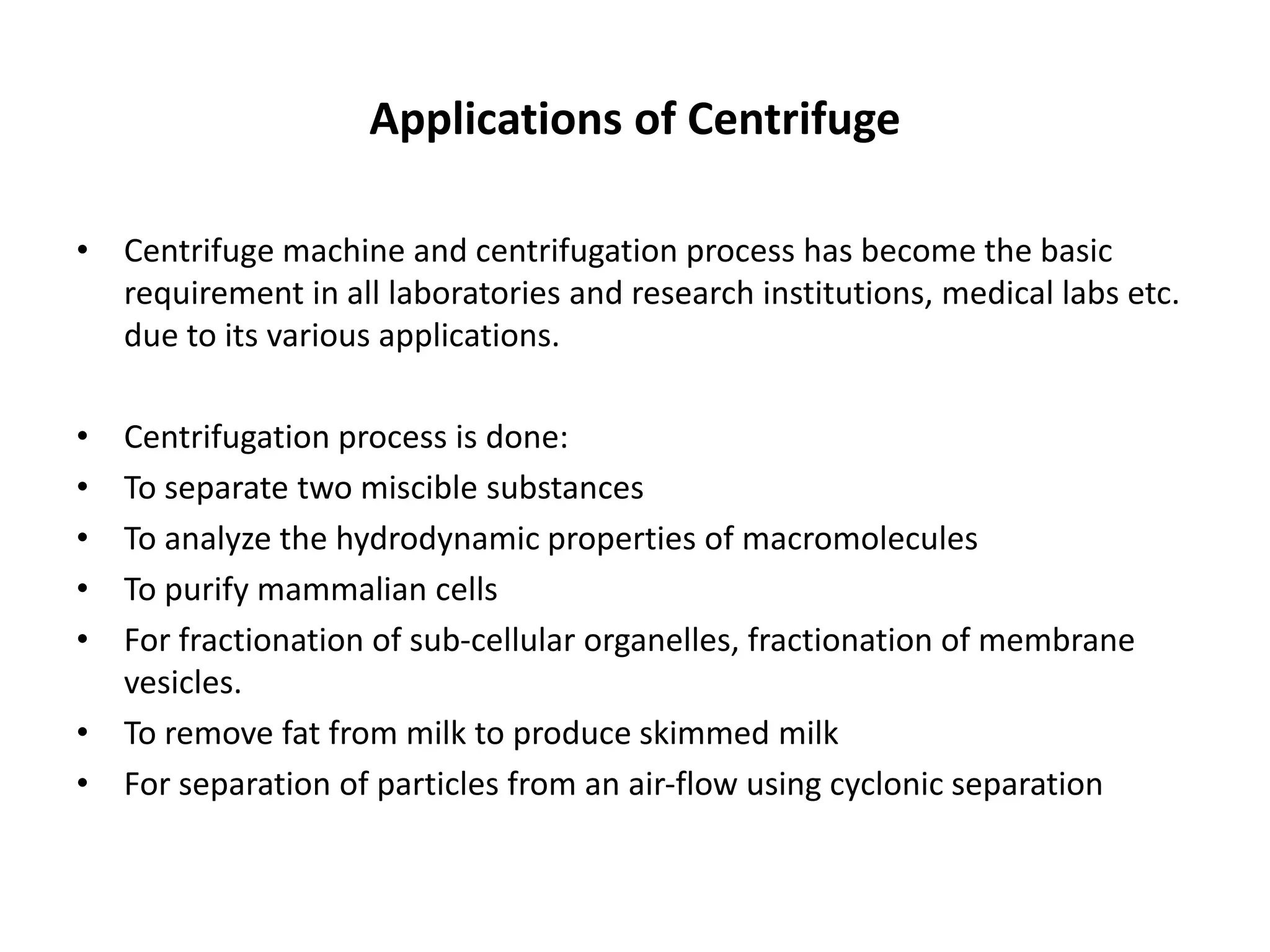1. Cell Fractionation Centrifugation.pptx | Physics | Science