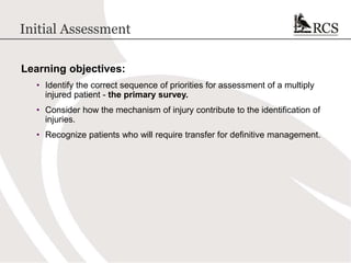 1. Initial assessment and management of the trauma patient.pptx