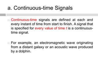 1. Classification and Characteristics of signals.ppt