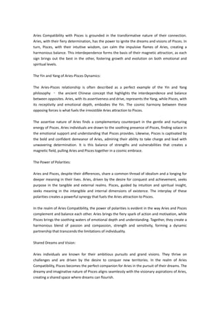 Why are aries so attracted to pisces | PDF