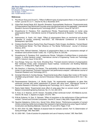 EFFECTIVENESS OF GLASS FIBER-REINFORCED MORTAR FOR IMPROVING DURABILITY ...