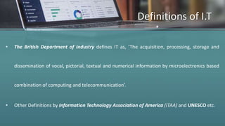 Information Technology its components.pptx