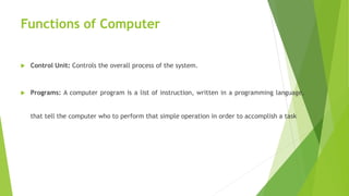 Computer Genesis Functions and Components.pptx