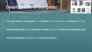 Generations & Development of Computers.pptx