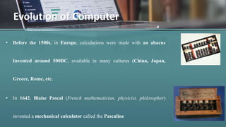 Generations & Development of Computers.pptx