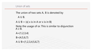 Set theory- Introduction, symbols with its meaning | PPTX