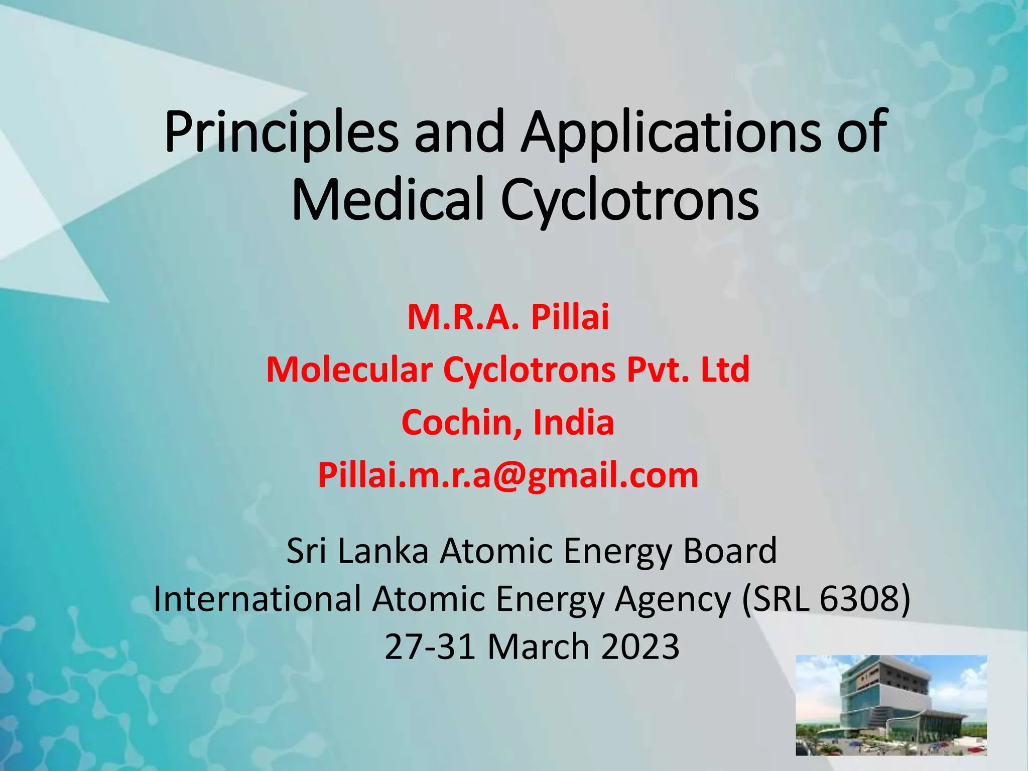 Principles of Medical Cyclotrons and Applications.pptx