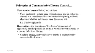 1.An introduction to communicable disease control | PPTX