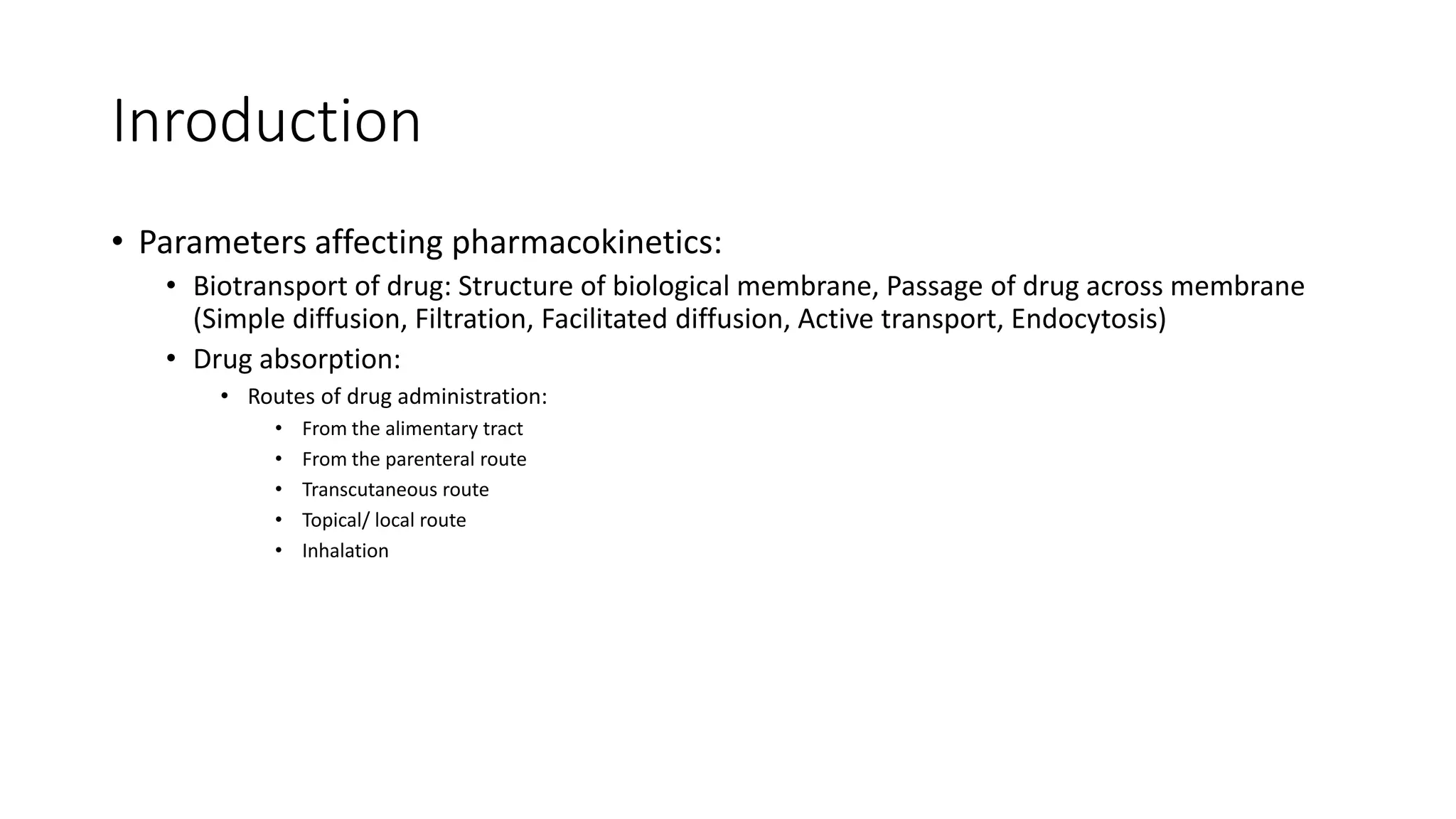 Introduction of pharmacology first years | PPTX