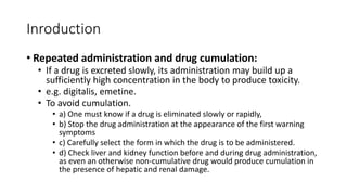 Introduction of pharmacology first years | PPTX