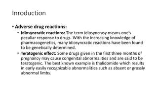 Introduction of pharmacology first years | PPTX