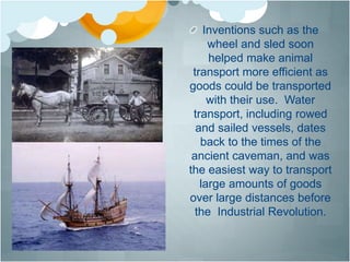 1.1 land transport.pptx shows how land transpor is good | PPT