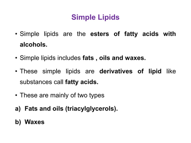lipids, Def. Classification, Function.pptx