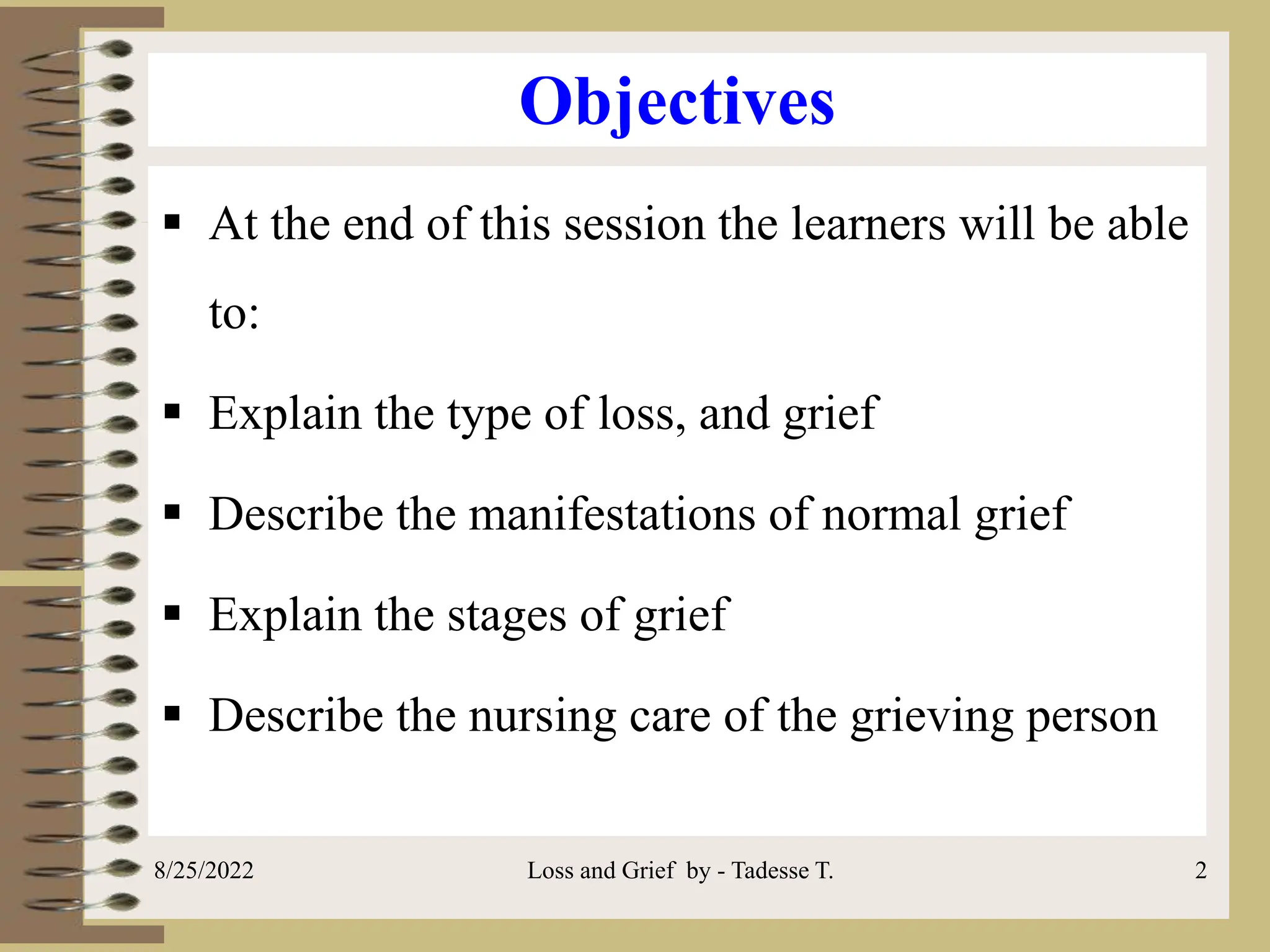 1. Loss and Grief.ppt