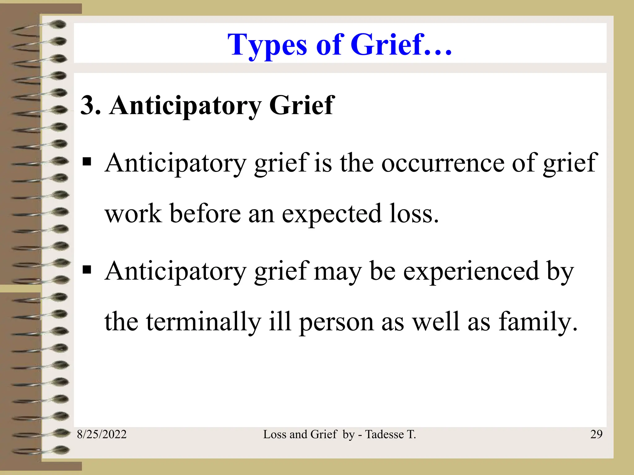 1. Loss and Grief.ppt