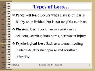 1. Loss and Grief.ppt