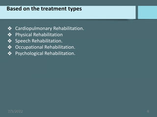 1. IPR. REHABILITATION INTRODUCTION (1) uopdated.pptx.pdf | Physical ...