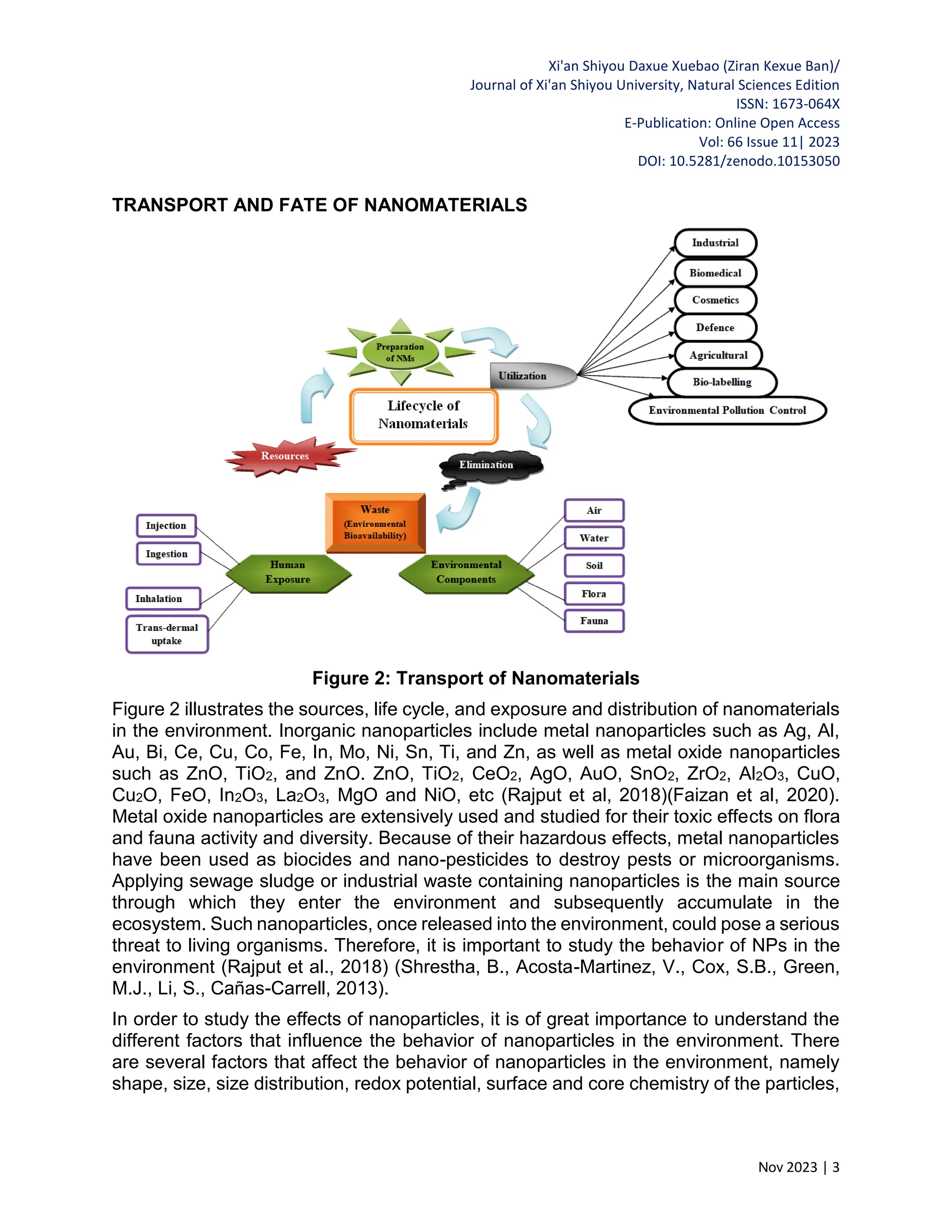 NANOMATERIALS TOXICITY TO HUMANS AND PLANTS | PDF