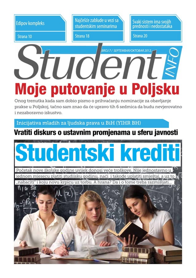StudentINFO septembar/oktobar 2012 | PDF