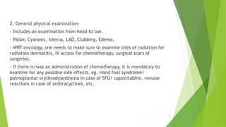 1. History taking in Medical and Radiation Oncology.pptx