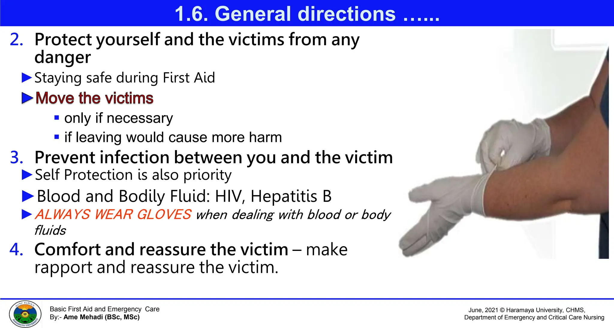 Introduction to basic First Aid | PPTX