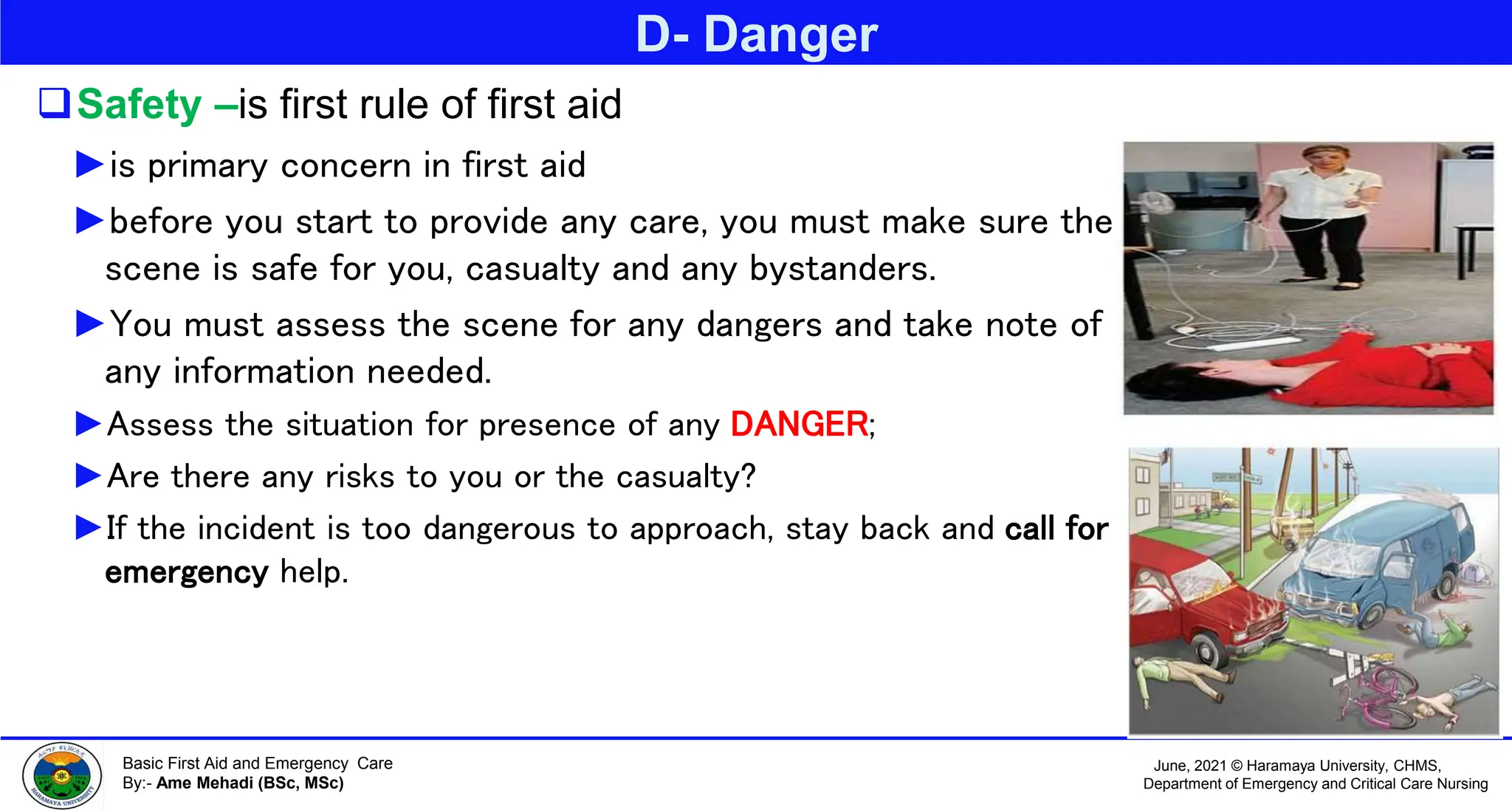 Introduction to basic First Aid | PPTX