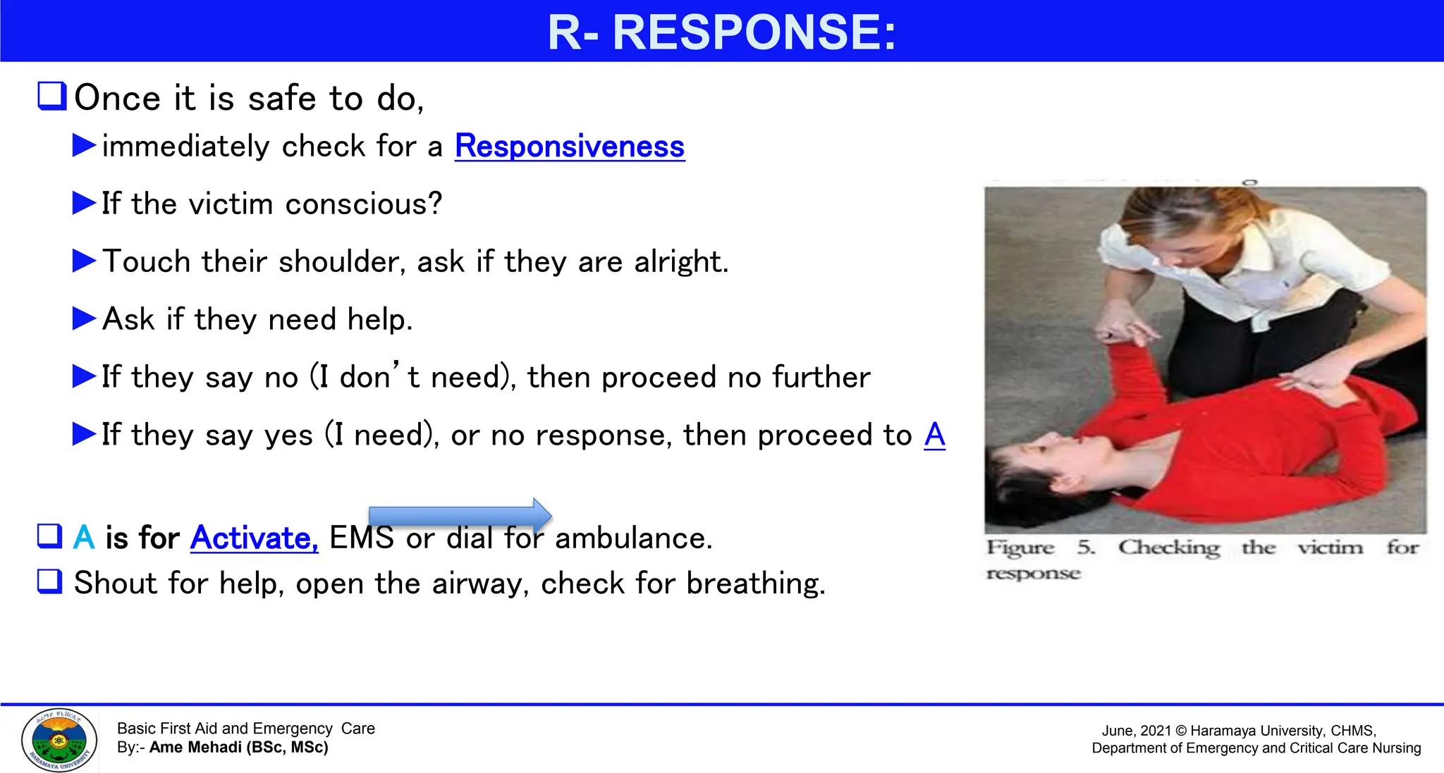 Introduction to basic First Aid | PPTX