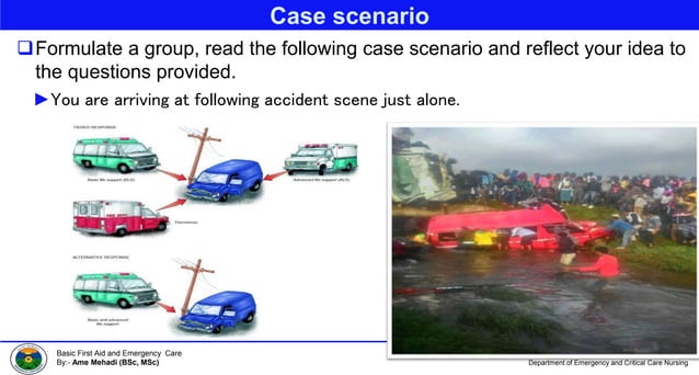 Introduction to basic First Aid | PPTX