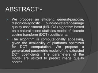 1.blind image quality assessment.pptx