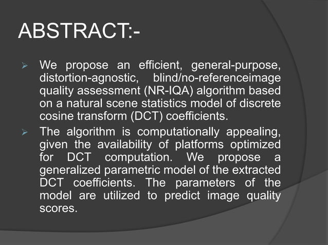1.blind image quality assessment.pptx