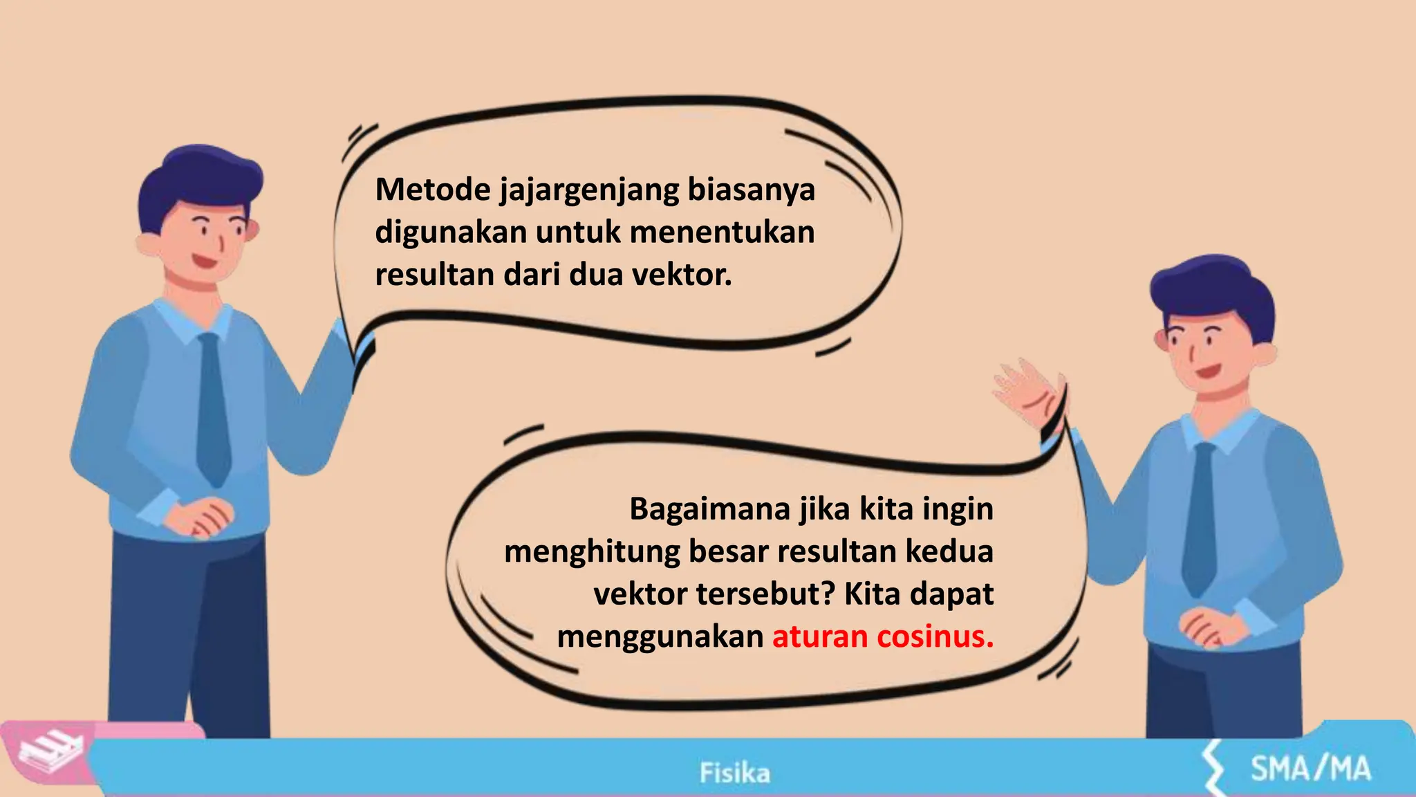 Materi vektor pada bidang kelas XI SMA Fase F | PPTX