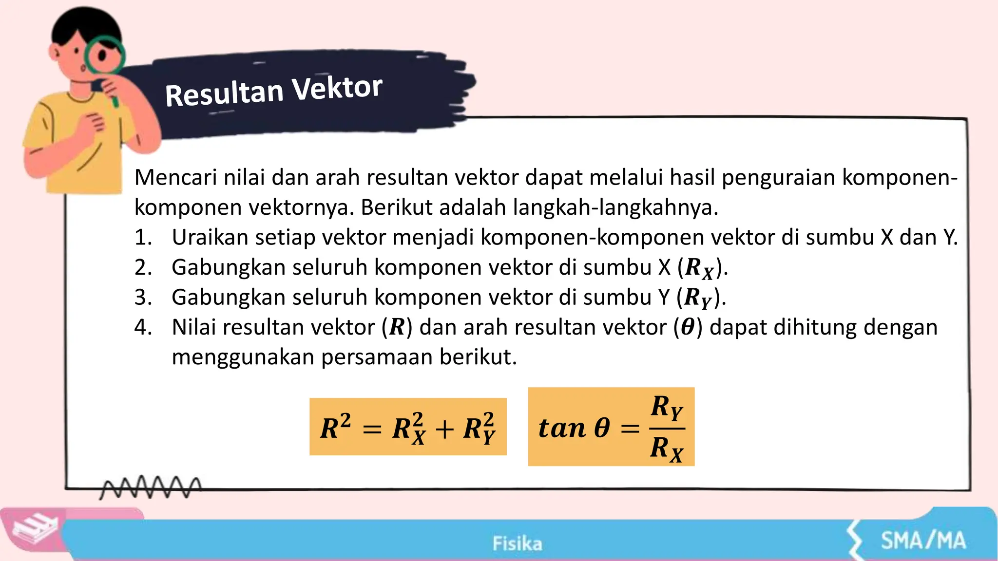Materi vektor pada bidang kelas XI SMA Fase F | PPTX