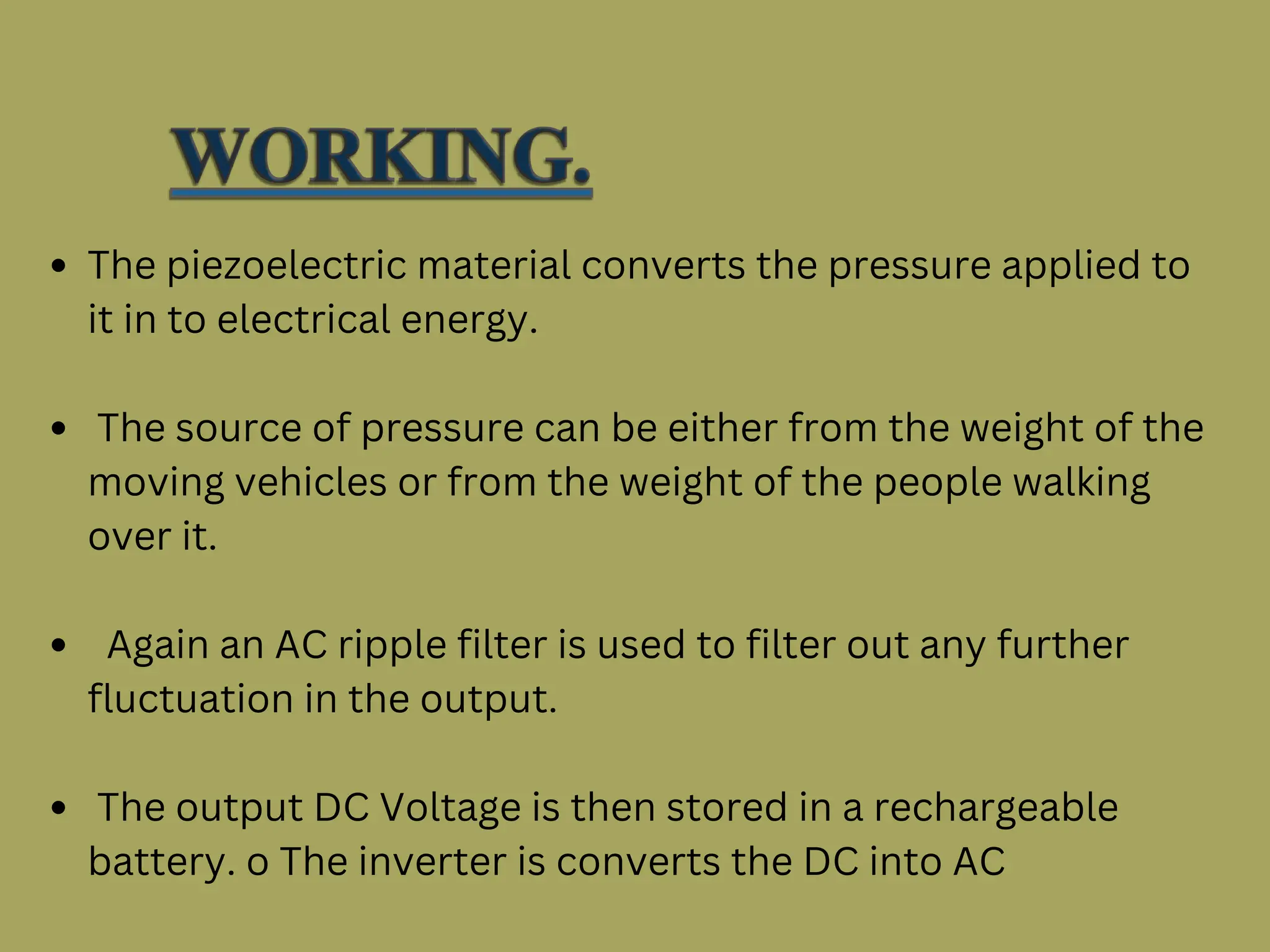 Footstep Power Generator Using Piezoelectric | PDF