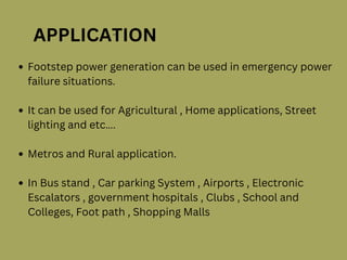 Footstep Power Generator Using Piezoelectric | PDF