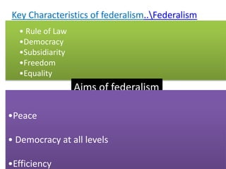 1.2 Federalism &LG.and its relavance pptx | PPTX