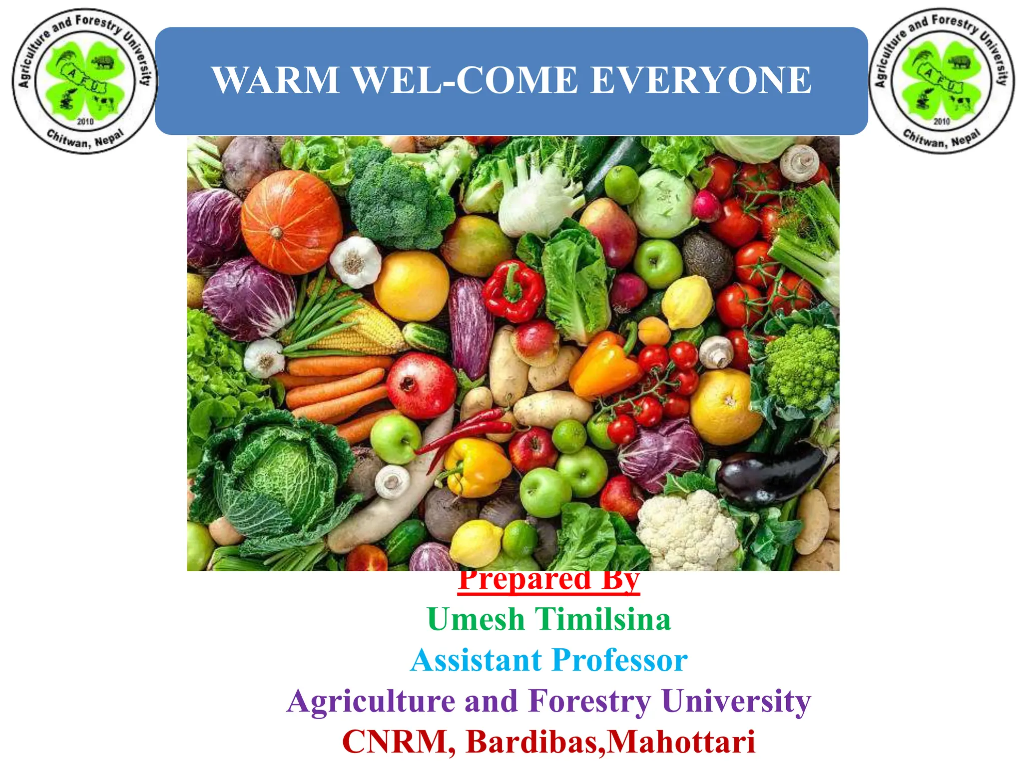 1. Horticultural based Classification of Horticultural crops.pptx