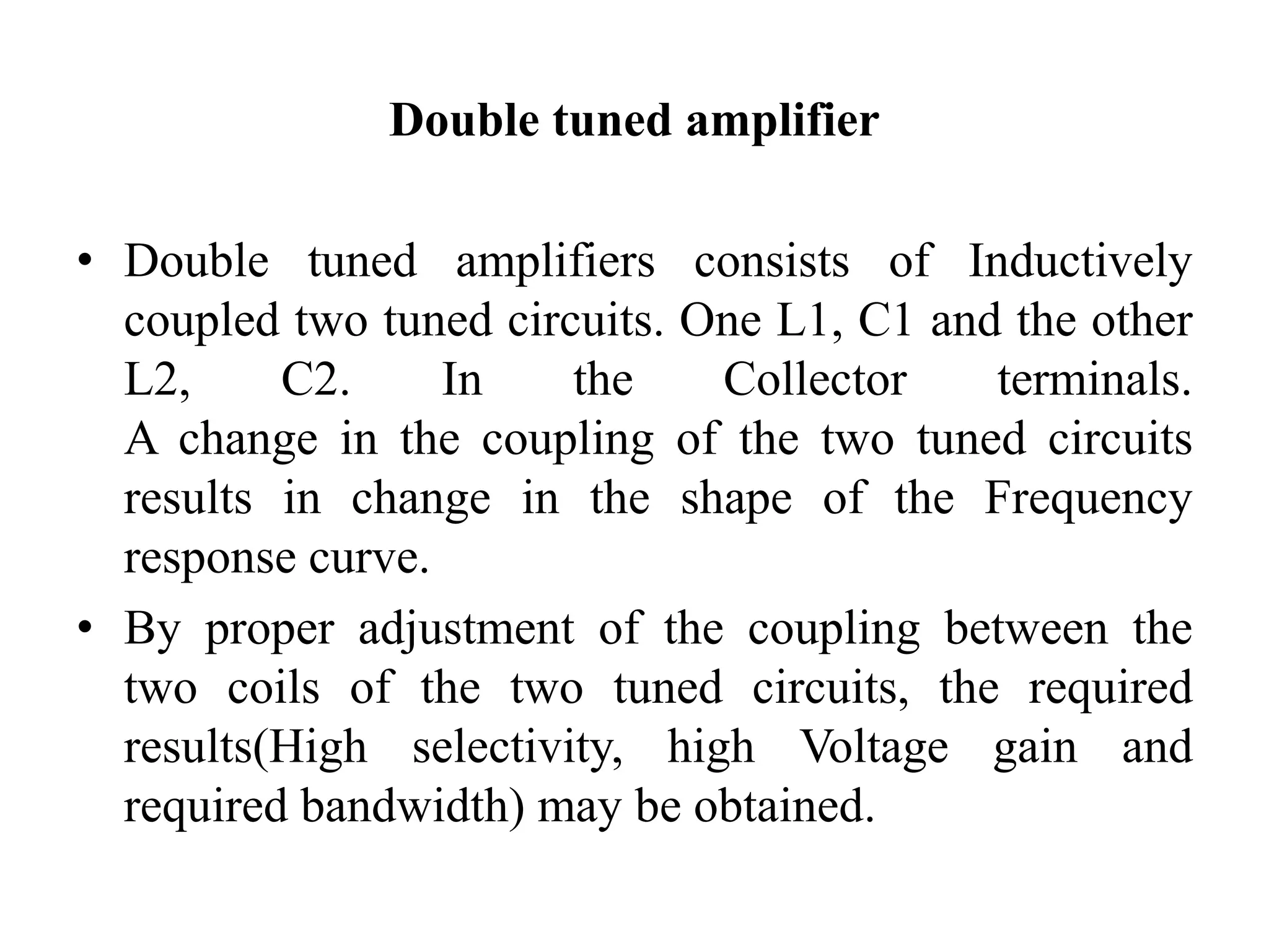 A Class-C Power Amplifiers Type of Tuned Amplifiers | PDF