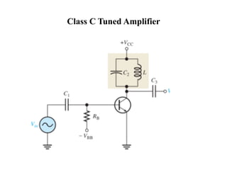 A Class-C Power Amplifiers Type of Tuned Amplifiers | PDF