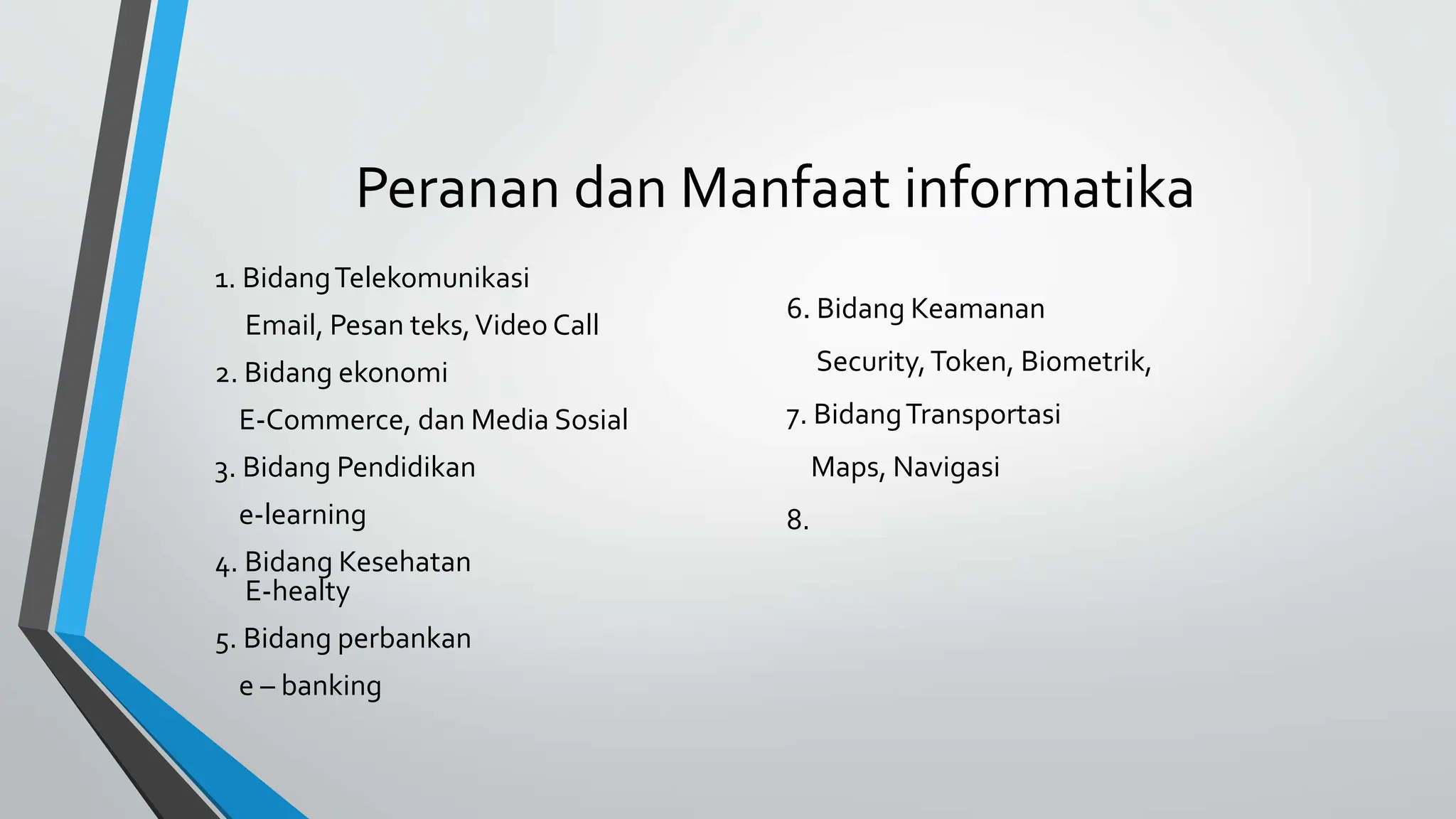 Pengenalan INFORMATIKA Untuk Kelas X SMK | PPTX