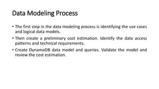 Data modelling it's process and examples | PPTX