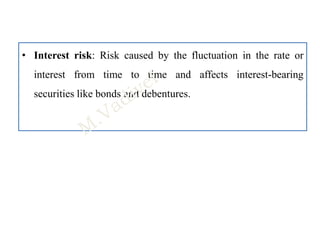 1. Risk and its different types of risk . | PPTX