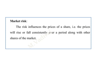 1. Risk and its different types of risk . | PPT