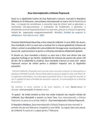 1.zici.docx Ziua Internațională a Cititului Împreună | PDF